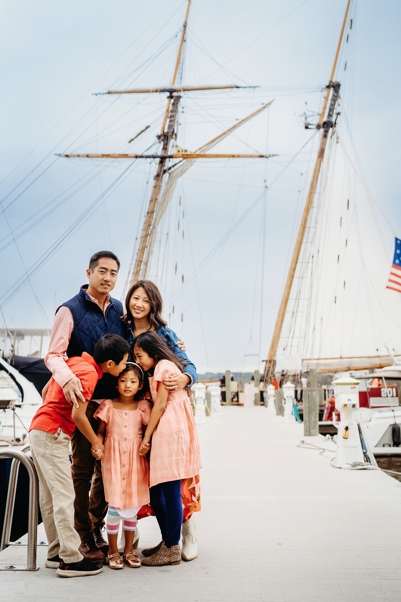 Waterfront Fall Family Session - Old Town Alexandria Virginia ...
