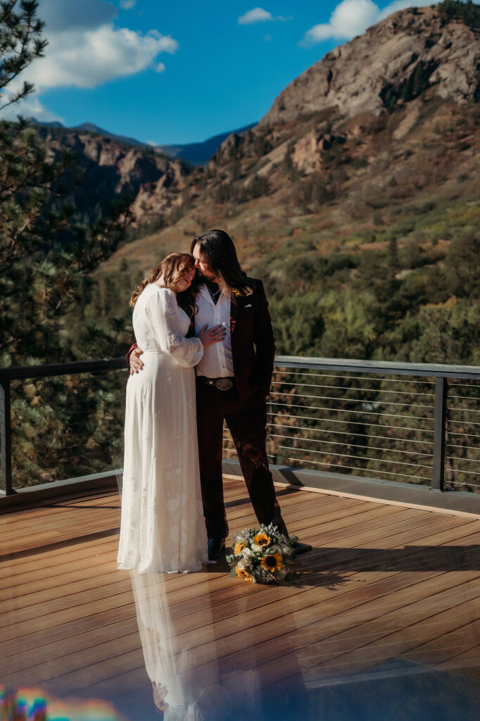 Intimate Airbnb Wedding with Mountain Views - Colorado Springs ...